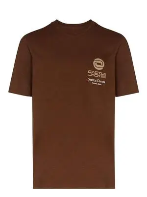 Nike Graphic-print Short-sleeve T-shirt - 259 Brown