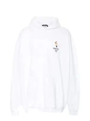 Balenciaga Balenciaga Paris Olympics Hoodie White