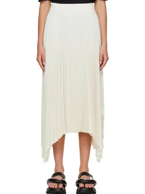 JOSEPH Joseph Ade Midi Skirt Ivory 0045