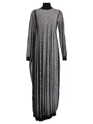 Alaïa Sheer Maxi Dress - Black