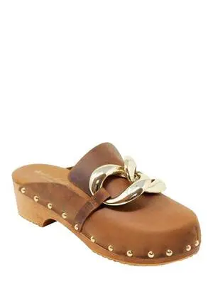 CHARLES DAVID Siena Clog - Cognac-lech