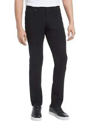 BOSS Delaware Slim Fit Five-pocket Pants - Black