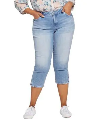 NYDJ Chloe High-waist Capri Jeans - Quinta