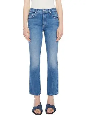 MOTHER The Insider Ankle Bootcut Jeans - Get Two Birds Stoned