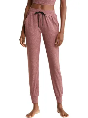 Zella Restore Soft Lite Joggers Burgundy Royale