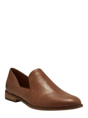 Lucky Brand Ellopy Leather Flats - Ginger