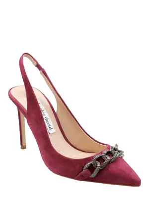 CHARLES DAVID Charles David Reeling Slingback Pump Mahogany