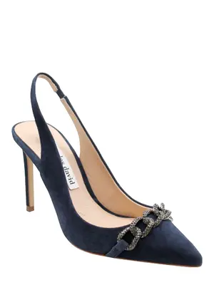 CHARLES DAVID Charles David Reeling Slingback Pump Navy