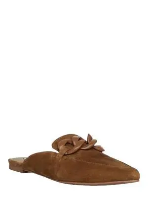 Steve Madden Fleur Pointed Toe Mule - Cognac Suede
