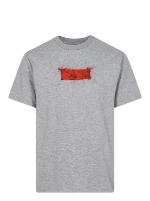 Supreme X Ralph Steadman Box Logo Crew Neck T-shirt - Grey