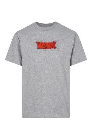 Supreme X Ralph Steadman Box Logo Crew Neck T-shirt - Grey