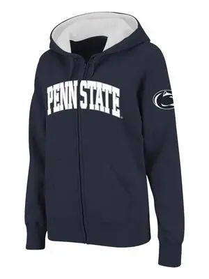 COLOSSEUM Stadium Athletic Penn State Nittany Lions Full-zip Hoodie - Navy