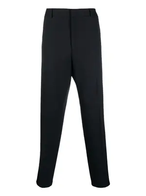 JIL SANDER Straight Leg Tailored Trousers - Blue
