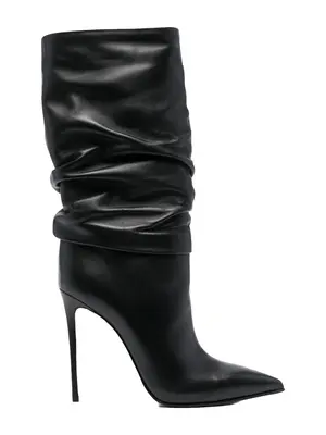 LE SILLA 110mm Below-knee Boots - Black