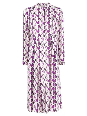 DOROTHEE SCHUMACHER Dorothee Schumacher Geometric Print Midi Dress