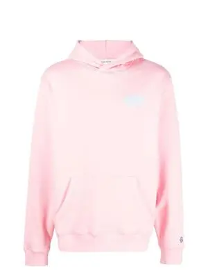 BILLIONAIRE BOYS CLUB Logo-print Pullover Hoodie - Pink