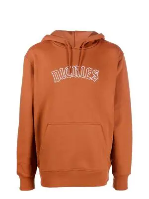 Dickies Logo-print Pullover Hoodie - Orange
