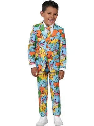 Opposuits Pokémon Two-piece Suit With Tie - Miscellaneous