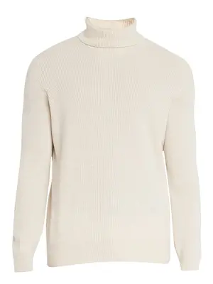 Brunello Cucinelli Brunello Cucinelli Cashmere Turtleneck Sweater Light Beige