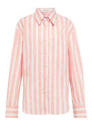 THE FRANKIE SHOP Lui Striped Shirt - Pink
