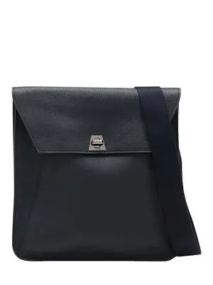 Akris Anouk Calfskin Medium Messenger Bag - Denim