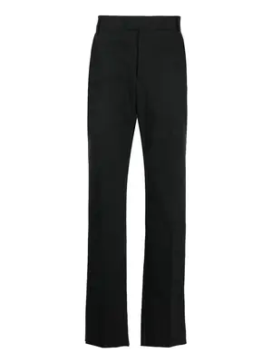 Alexander McQueen Straight-leg Trousers - Black
