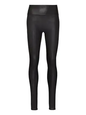 Spanx Faux-leather Leggings - Black