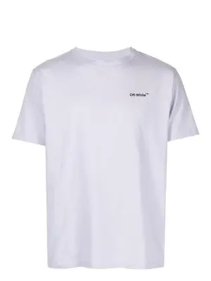 Off-White Arrows-print T-shirt - Purple