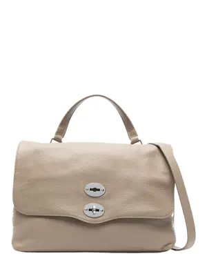 ZANELLATO Medium Postina Leather Tote Bag - Neutrals