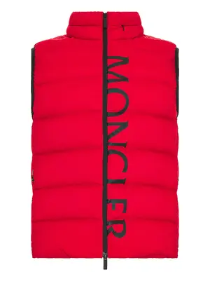 Moncler Amak Vest - Red