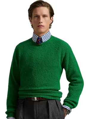 Ralph Lauren Ralph Lauren Wool Crewneck Sweater Green