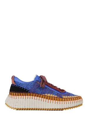 Chloé CHLOÉ Nama Sneakers Abyssal Blue