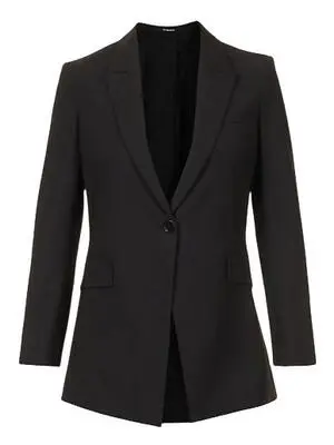 Theory Etiennette Single-breasted Wool-blend Jacket - Black