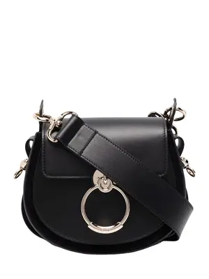 Chloé Tess Shoulder Bag - Black