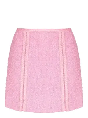 Remain Birger Christensen Lina Zip-detail Mini Skirt - Pink