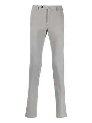 PT TORINO Mid-rise Skinny Trousers - Grey