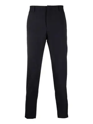 PT TORINO Turn-up Hem Tailored Trousers - Blue