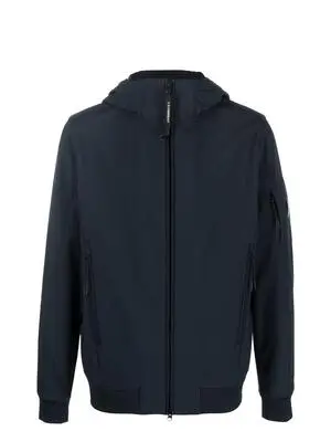 C.P. COMPANY Lens Detail Hooded Jacket - Blue