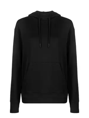 Vince Drawstring Pullover Hoodie - Black