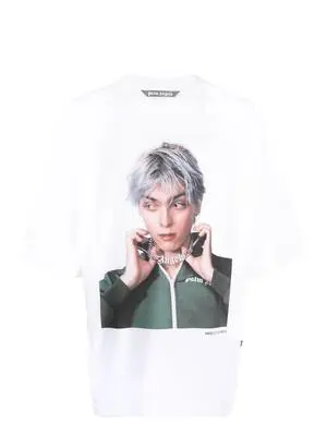 Palm Angels X Sims Photograph-print T-shirt - White