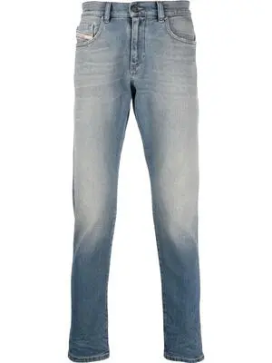 DIESEL Low-rise Slim-fit Jeans - Blue