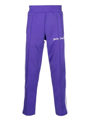 Palm Angels Logo-print Track Pants - Purple