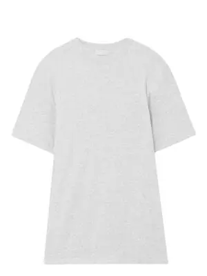 SKIMS Boyfriend Stretch-jersey T-shirt - Gray