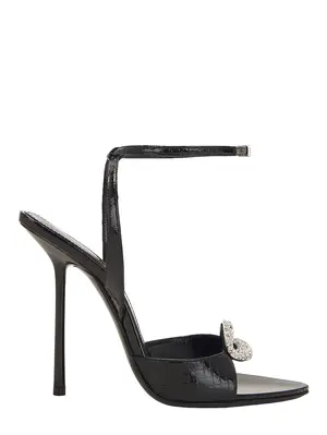 Saint Laurent Nuit Evening Sandals - Nero