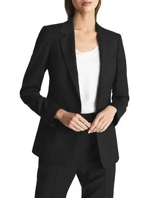REISS Haisley Single Breasted Blazer - Black
