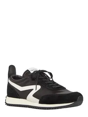 Rag & Bone Retro Runner Lace Up Sneakers - Black