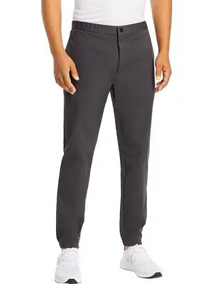 Theory Terrance Neoteric Regular Fit Trousers - Dark Gray