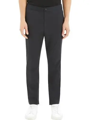 Theory Terrance Neoteric Regular Fit Trousers - Navy