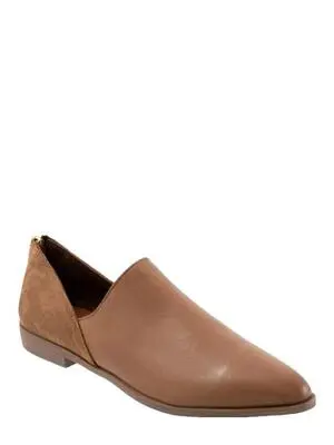 BUENO Beau Pointed Toe Loafer - Walnut