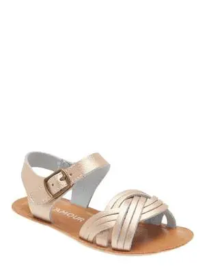 L'AMOUR L'AMOUR Athena Sandal Rose Gold